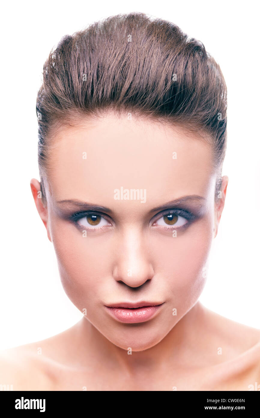 Gorgeous model looking at camera Stock Photo - Alamy