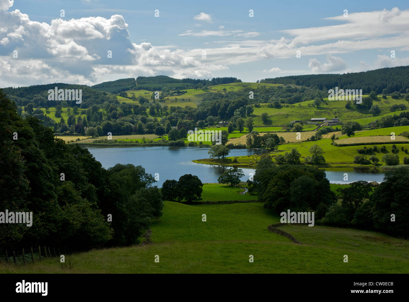 Esthwaite Water, South Lakeland, Lake District National Park, Cumbria ...