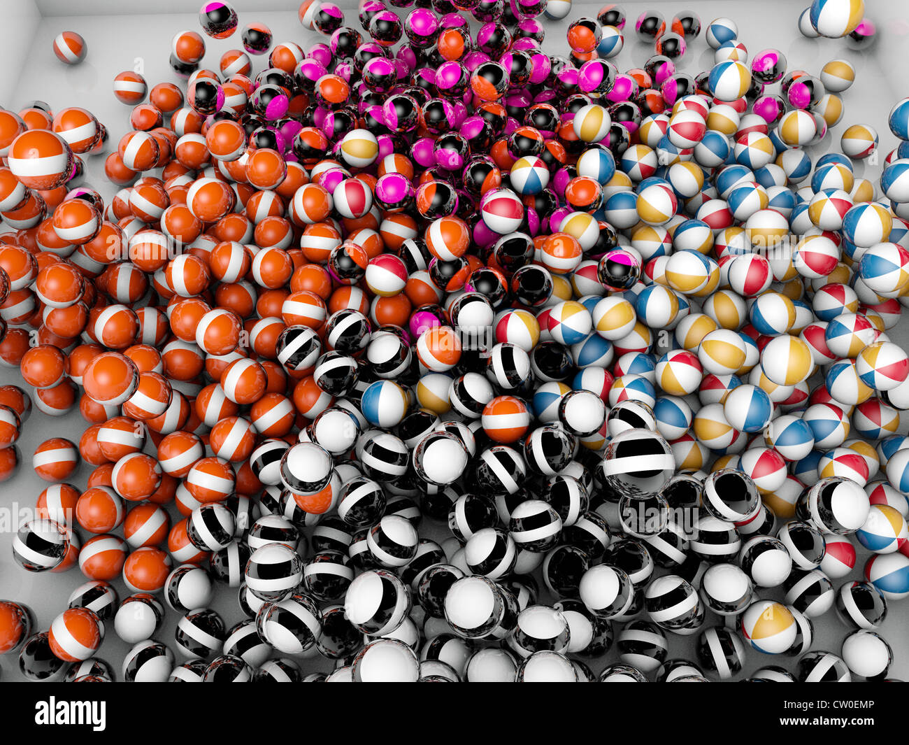 candy balls on white box Stock Photo - Alamy