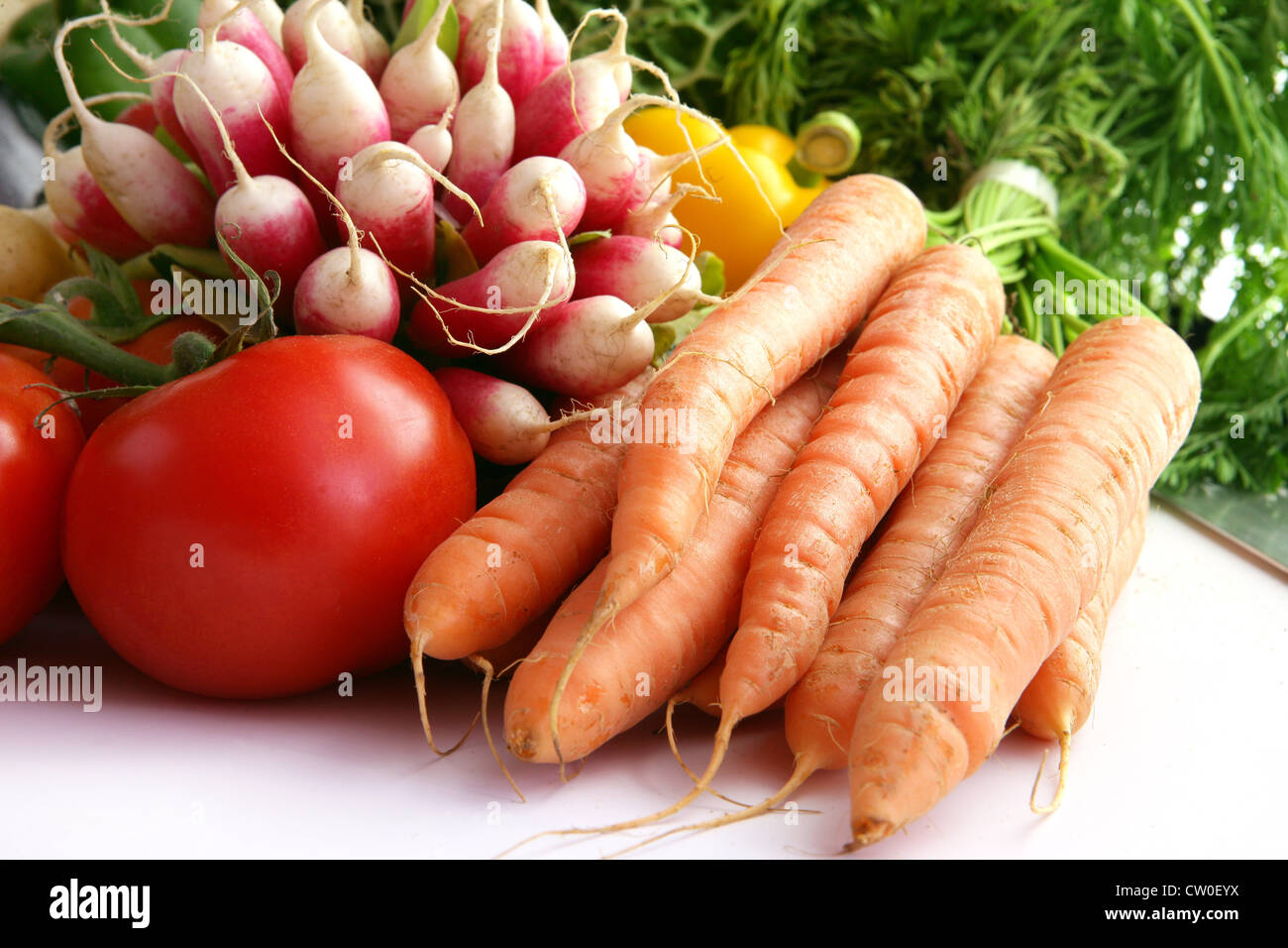 Selection of vegetables Stock Photo - Alamy