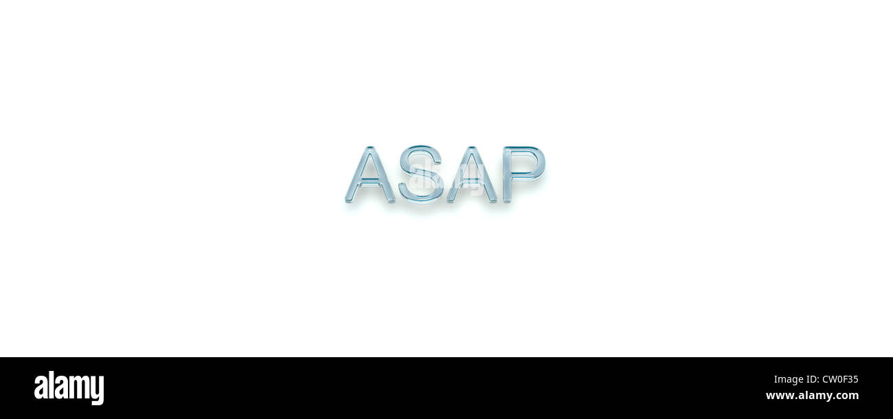Asap logo hi-res stock photography and images - Alamy