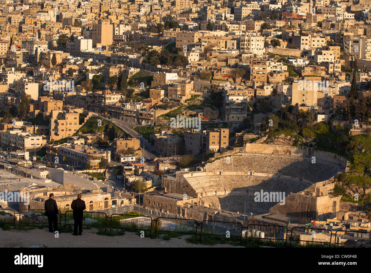 Citadel Amman Jordan Stock Photo - Alamy