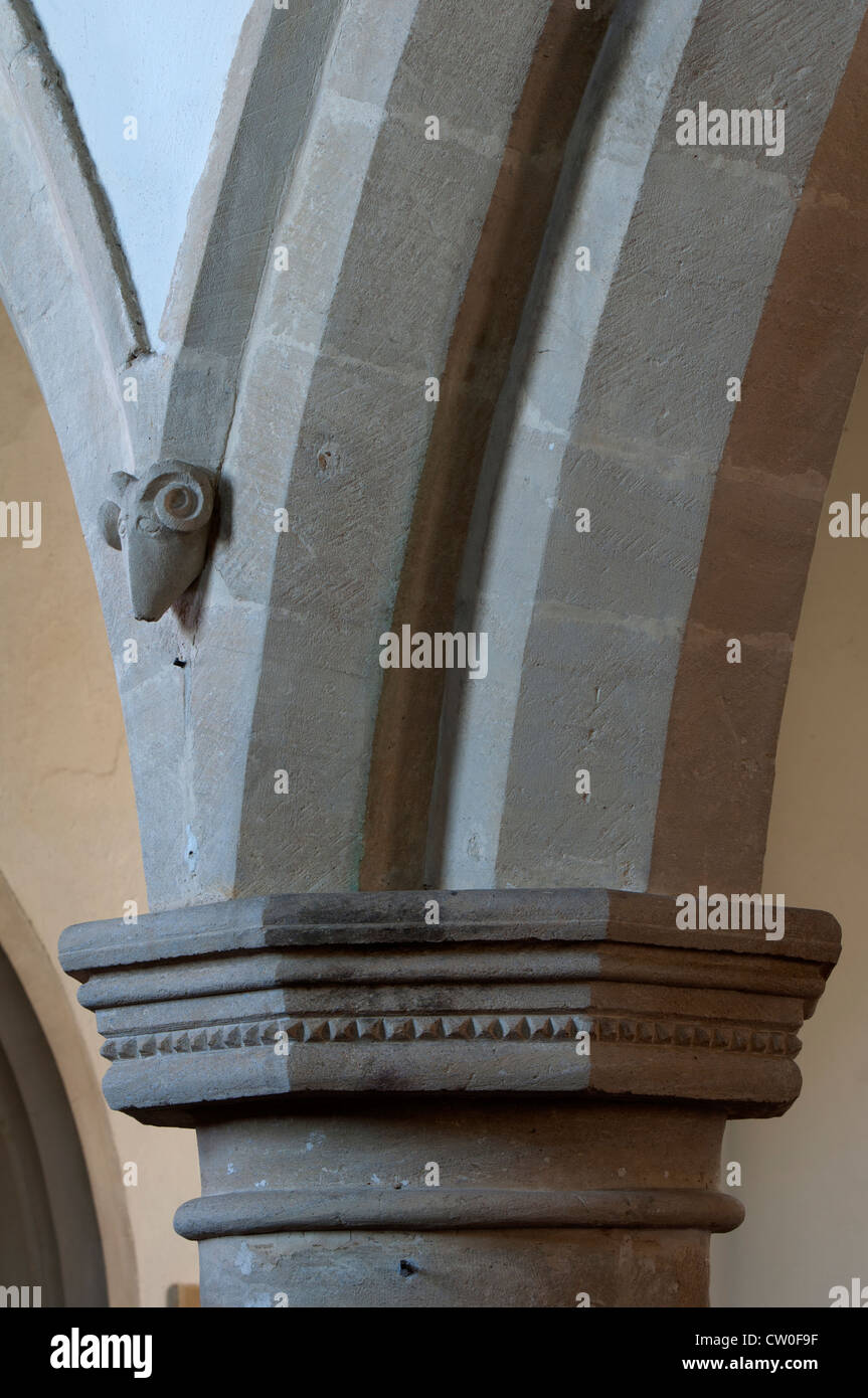 St. Peter`s Church, Windrush, Gloucestershire, UK Stock Photo - Alamy