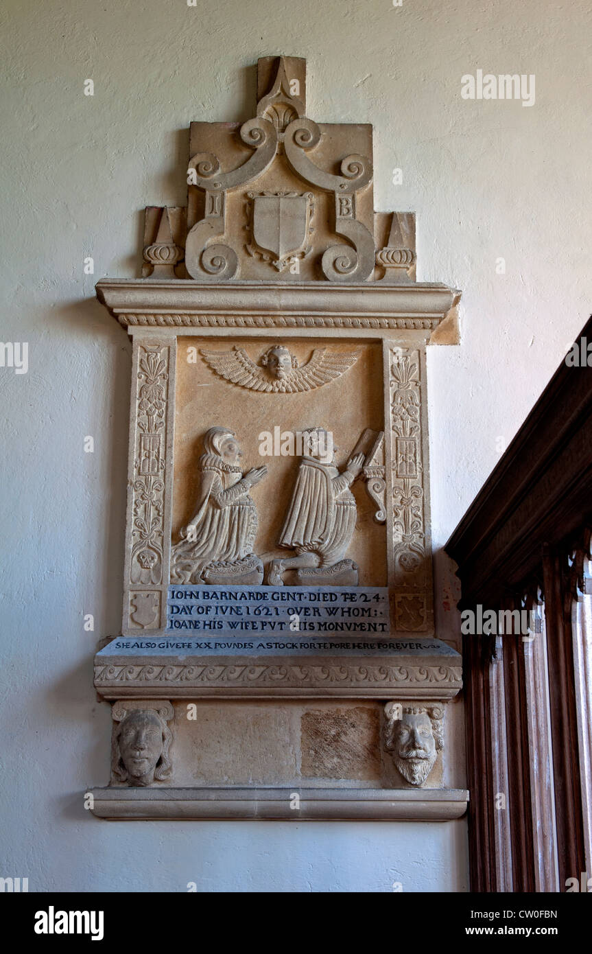 John Barnard memorial, St. John the Baptist Church, Great Rissington ...