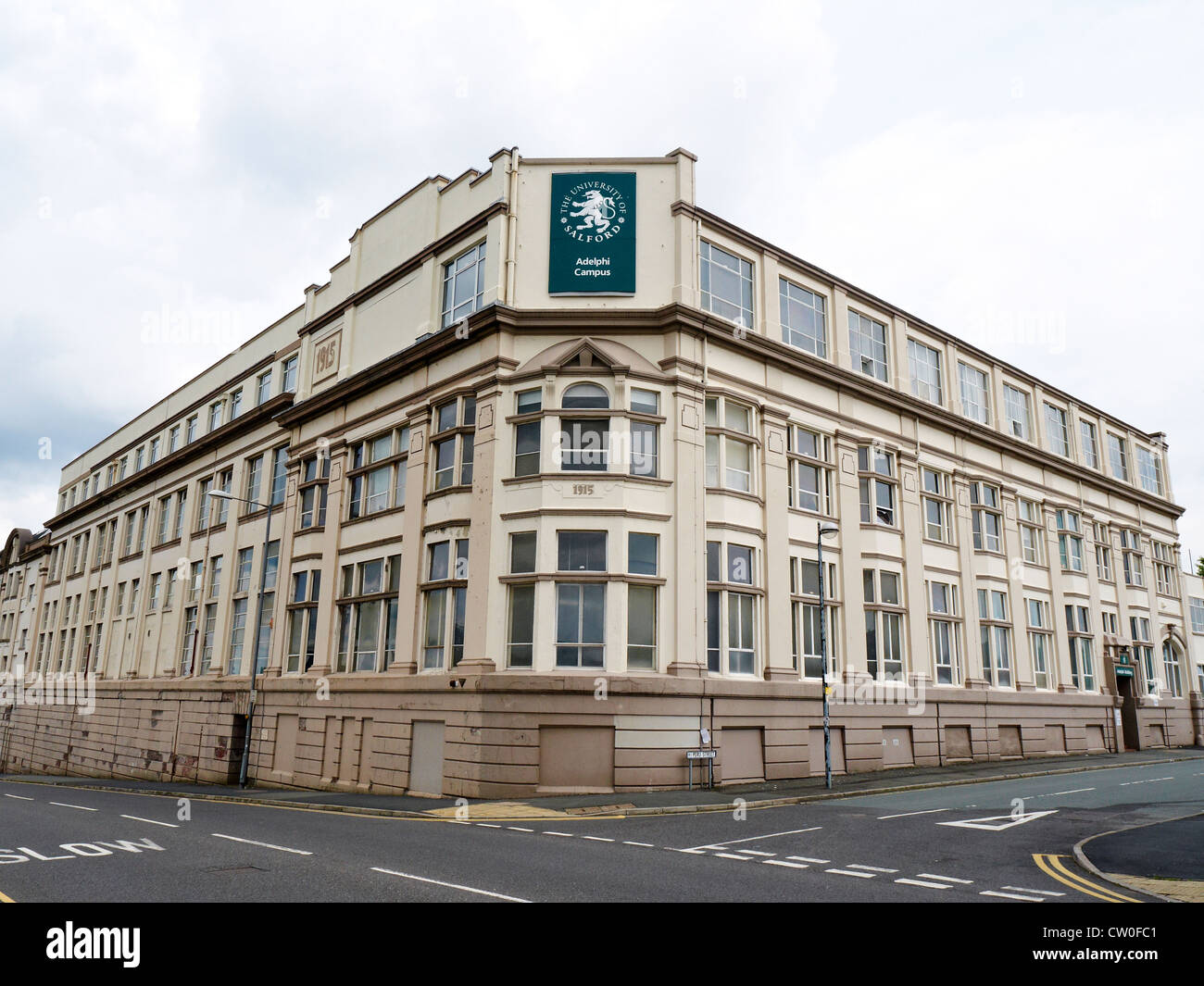 Adelphi Building part of University of Salford UK Stock Photo - Alamy