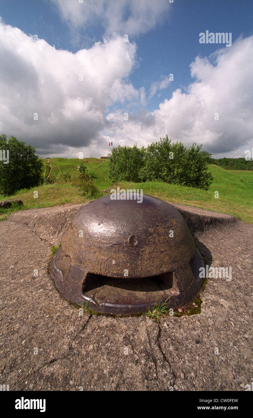 Verdun, Meuse, France. July 2012. Verdun battlefields from WW1 at Fort ...