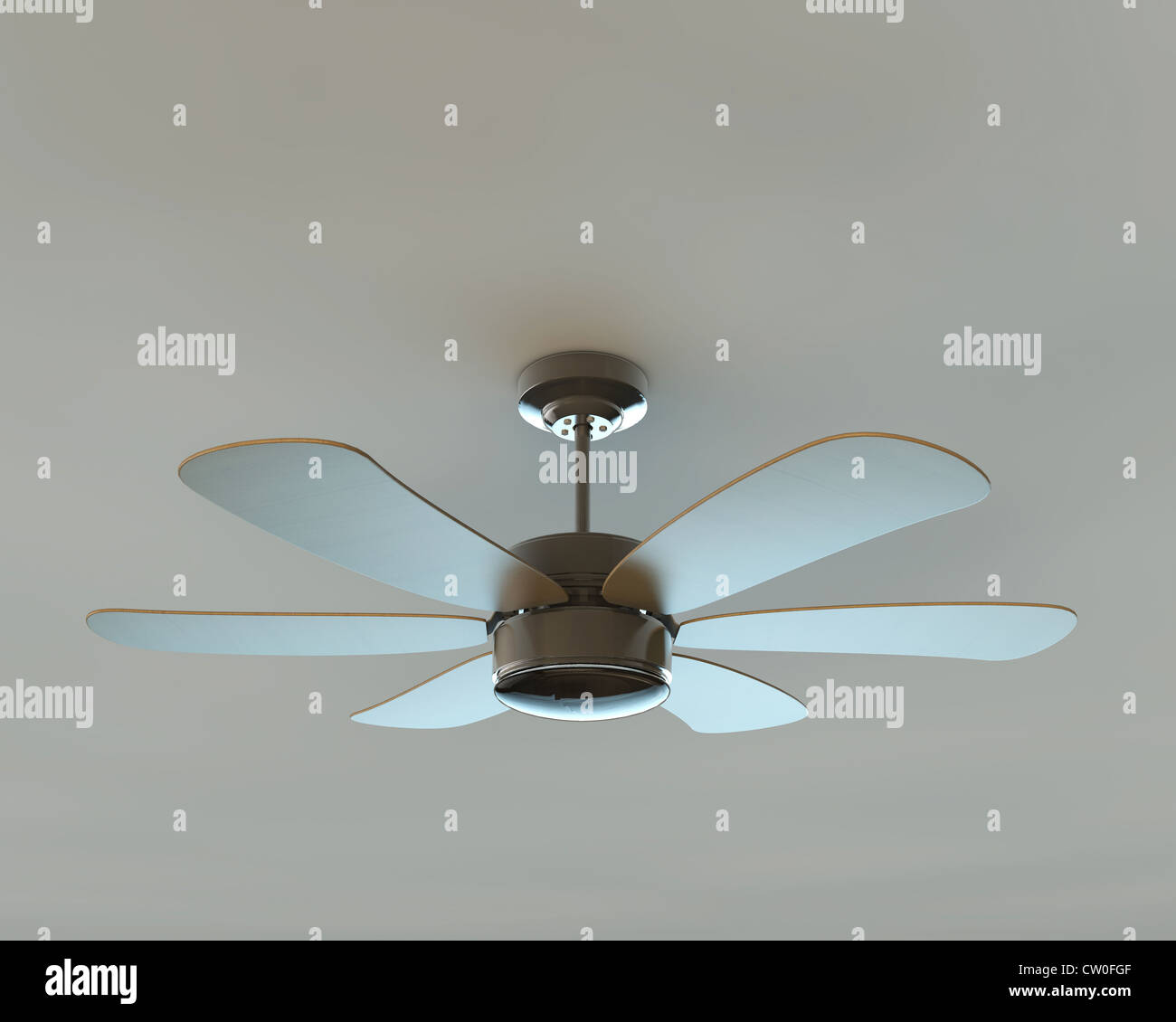 ceiling fan isolated on white background Stock Photo - Alamy