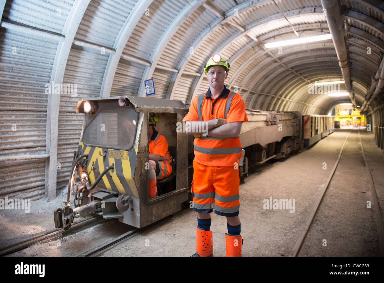 Underground mine arm hi-res stock photography and images - Alamy