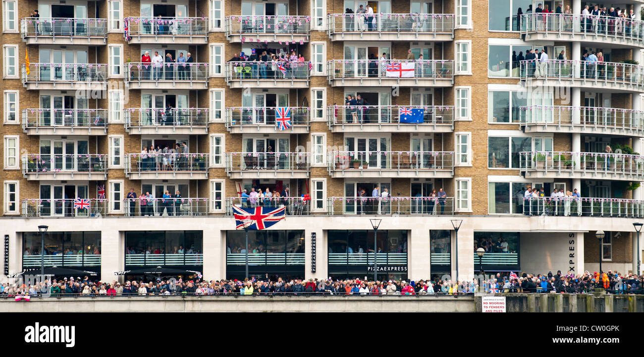 Royal jubilee pageant hi-res stock photography and images - Alamy