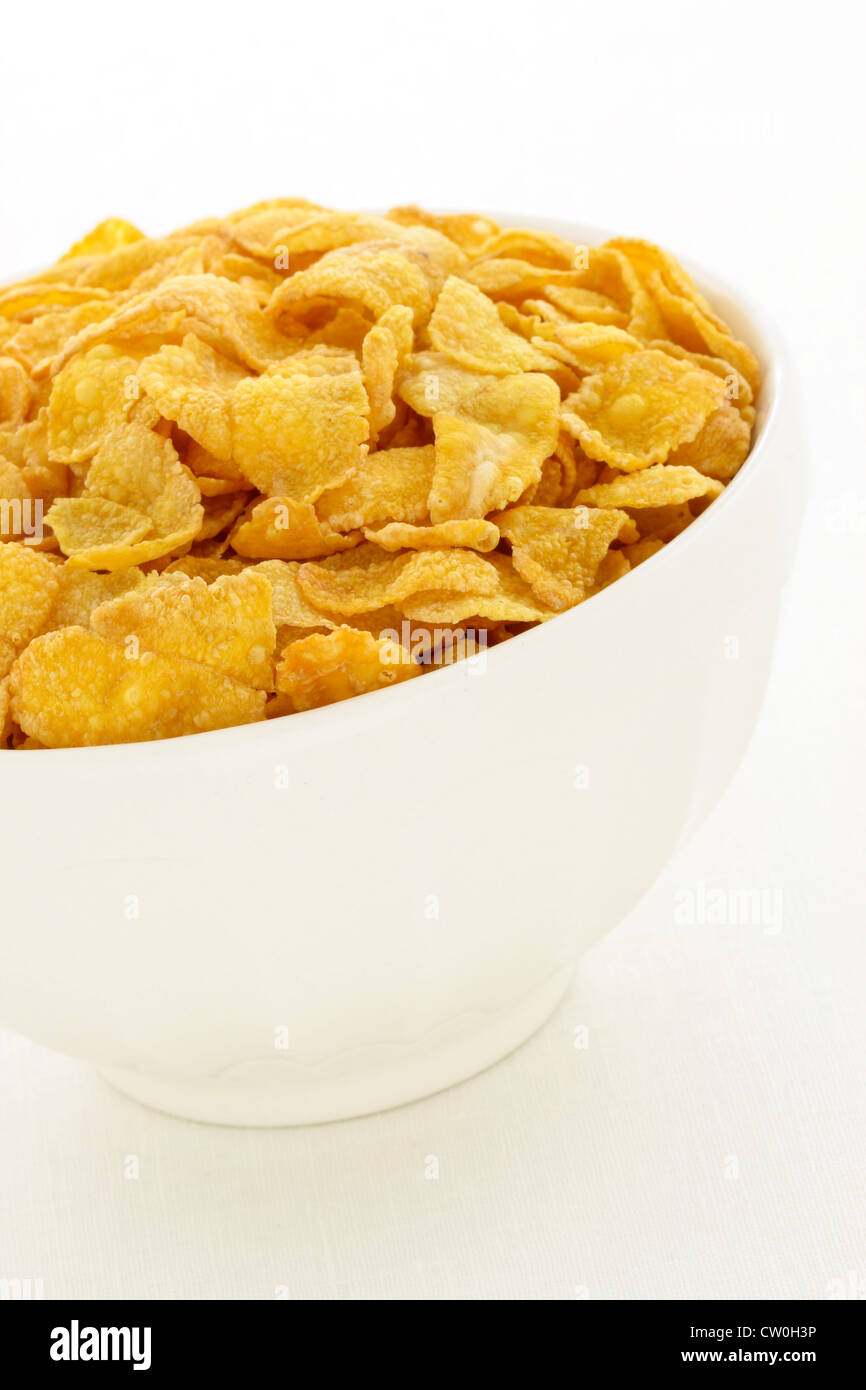 delicious and healthy corn flakes, served in a beautiful French Cafe au ...