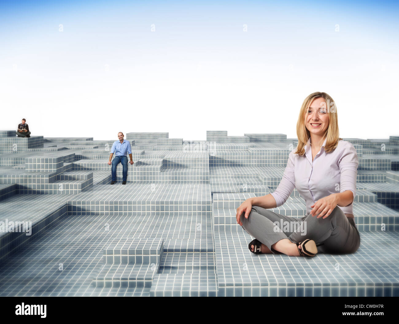 Read tile hi-res stock photography and images - Alamy