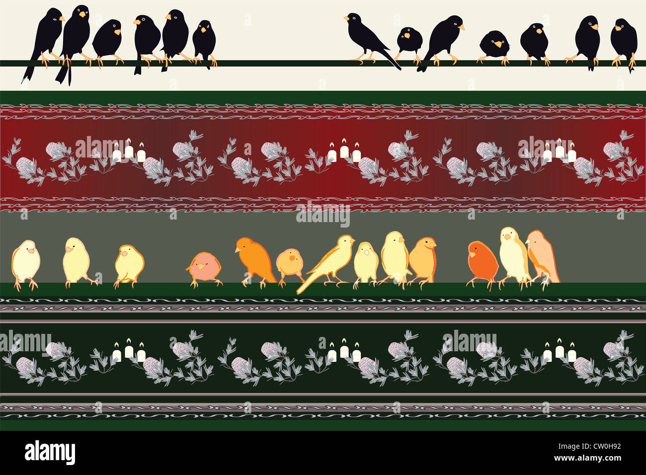 Framing elements set Stock Photo - Alamy