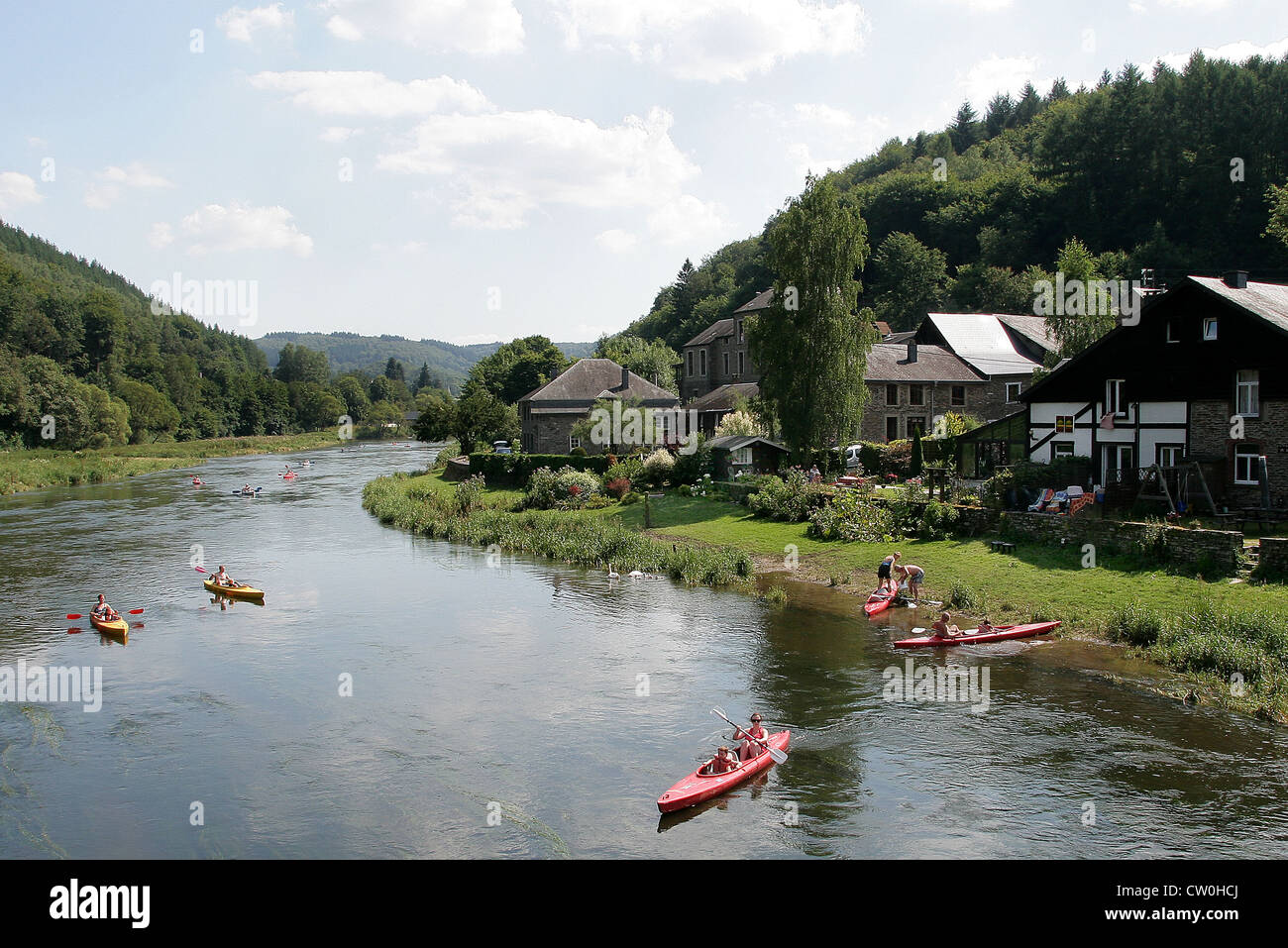 Semois canoeing hi-res stock photography and images - Alamy