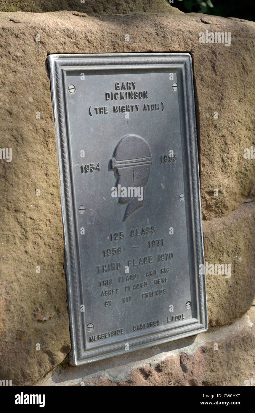 monument to gary dickinson Stock Photo - Alamy