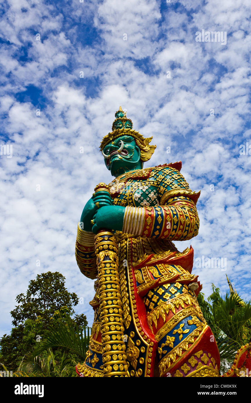 Photo of Giant Statue in Temple of Thailand Stock Photo - Alamy
