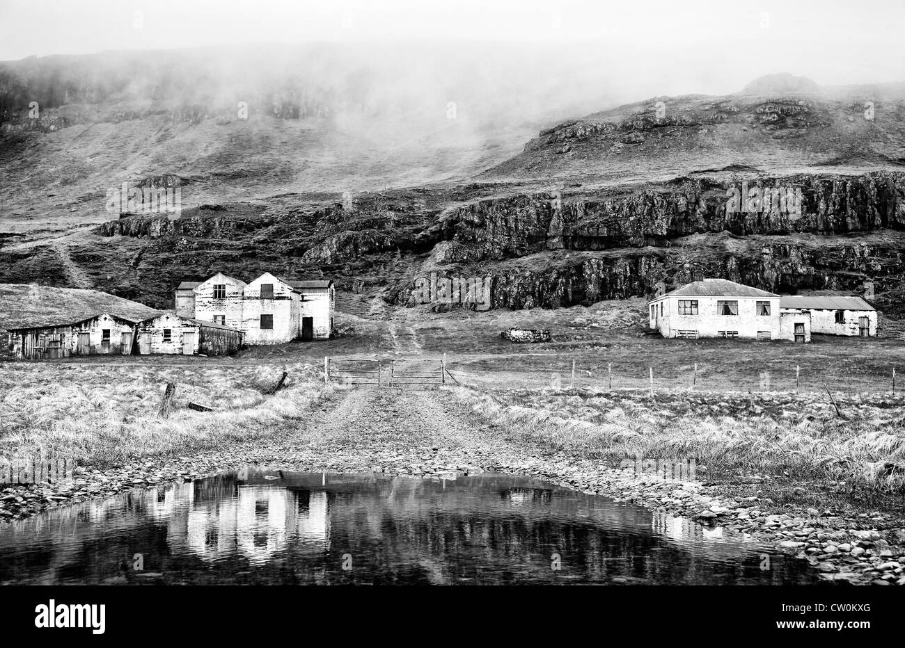 Old farmhouse, Iceland Stock Photo - Alamy