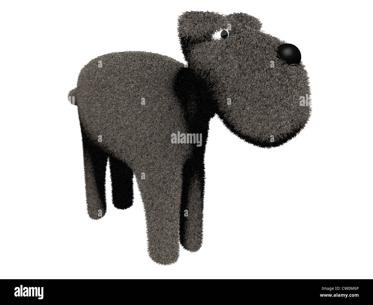 dog toy isolated on white background Stock Photo - Alamy