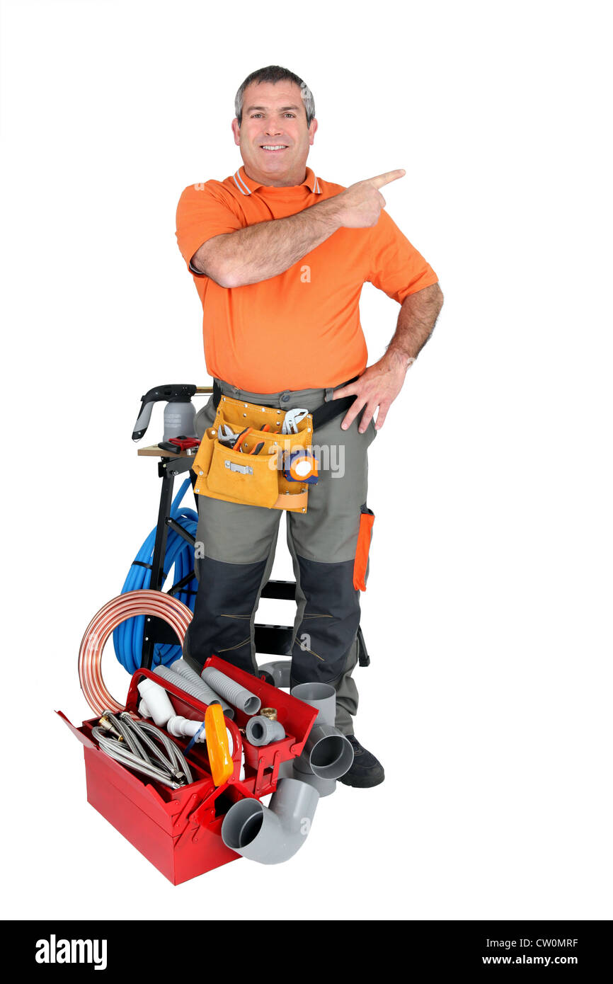 portrait of a worker Stock Photo - Alamy