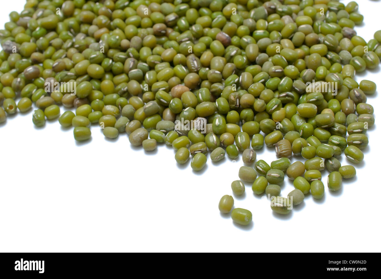 group of green nut on white background Stock Photo - Alamy