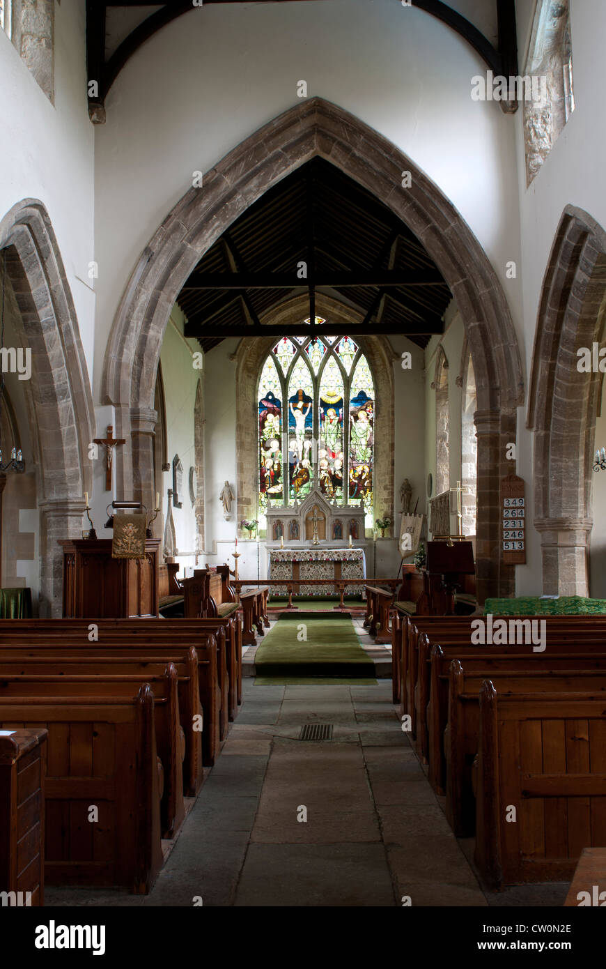 St. Mary Magdalene Church, Helmdon, Northamptonshire, UK Stock Photo ...