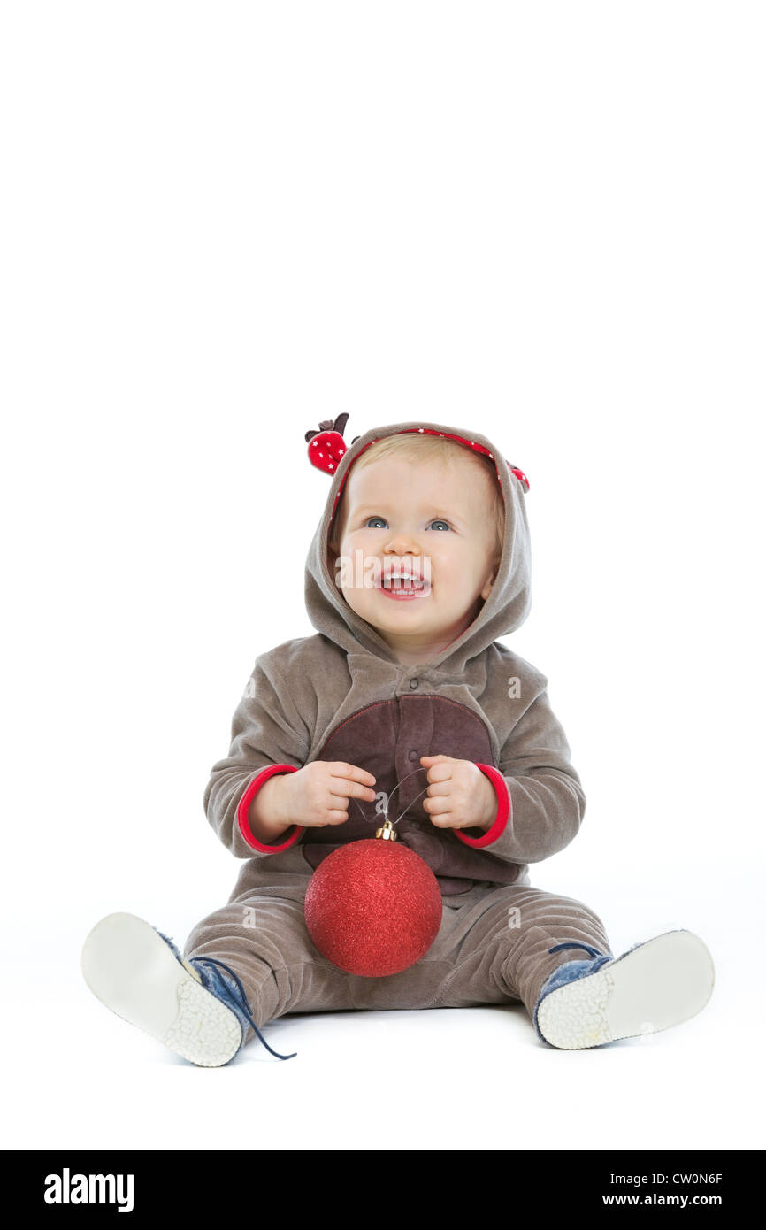 Merry christmas beautiful baby Cut Out Stock Images & Pictures - Alamy