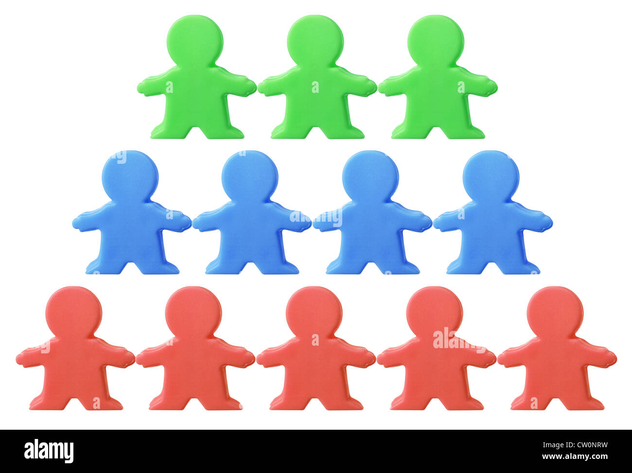 Social Network Concept with Miniature Figures Stock Photo - Alamy