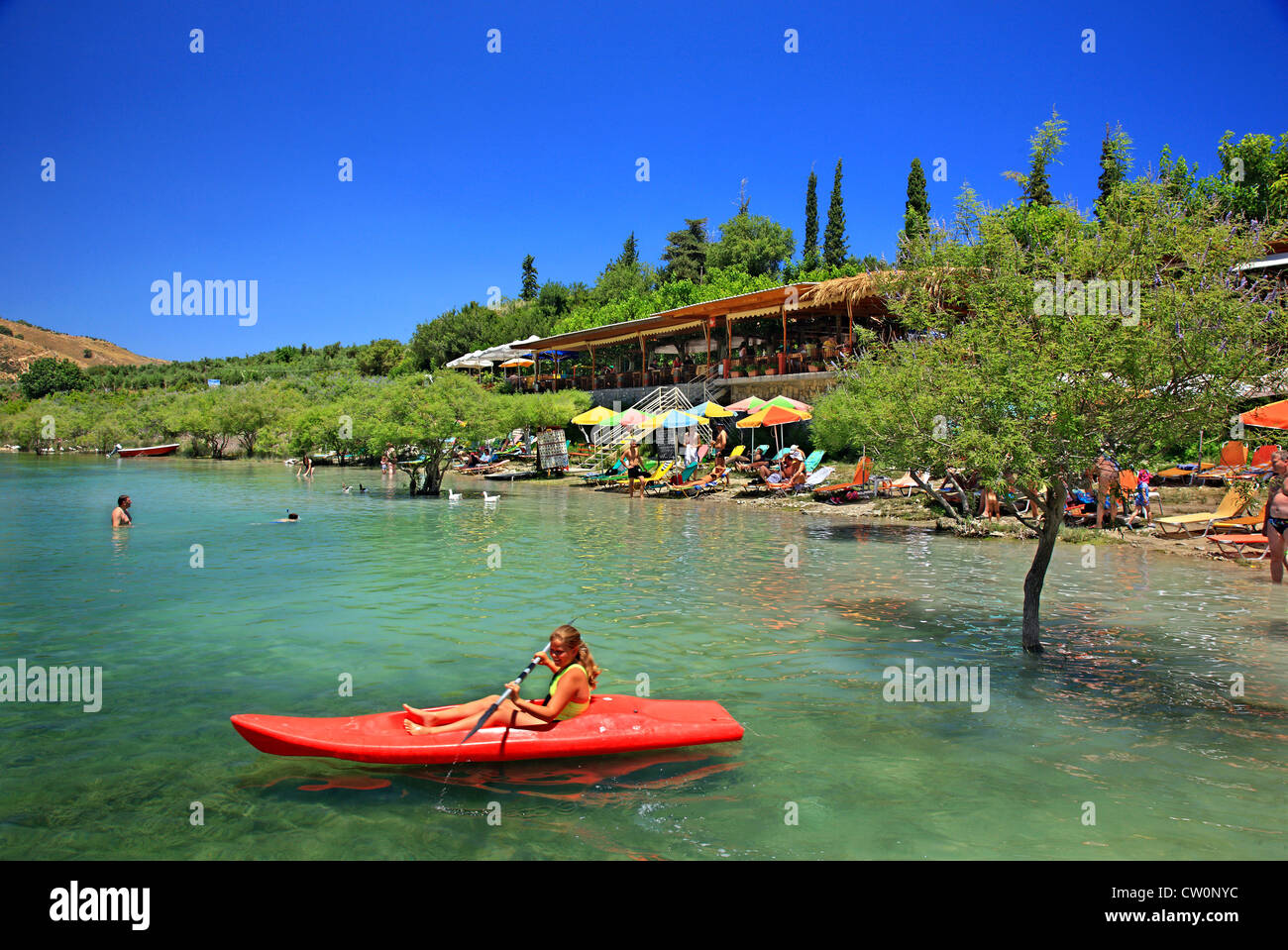 Cw0nyc kournas (or kourna) lake hi-res stock photography and images - Alamy
