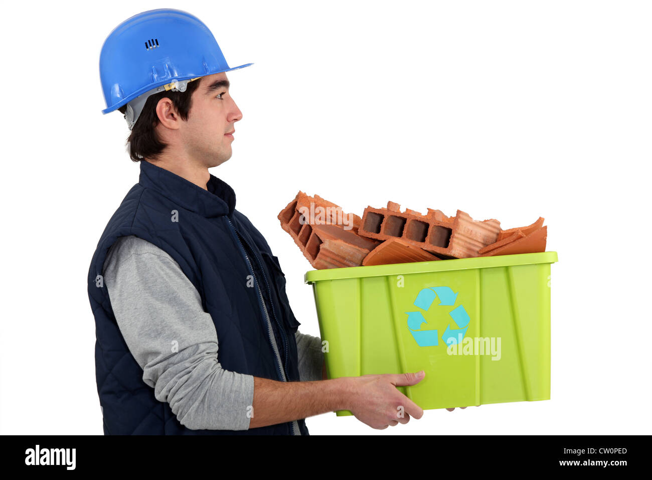 Building rubbish to recycle Cut Out Stock Images & Pictures - Alamy