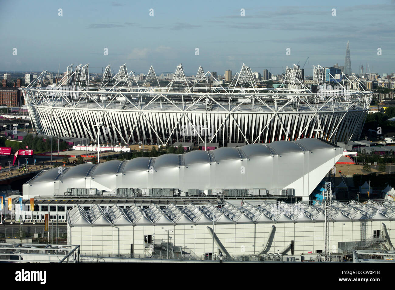 OLYMPIC PARK AND STADIUM IN STRATFORD LONDON 2012 Stock Photo - Alamy