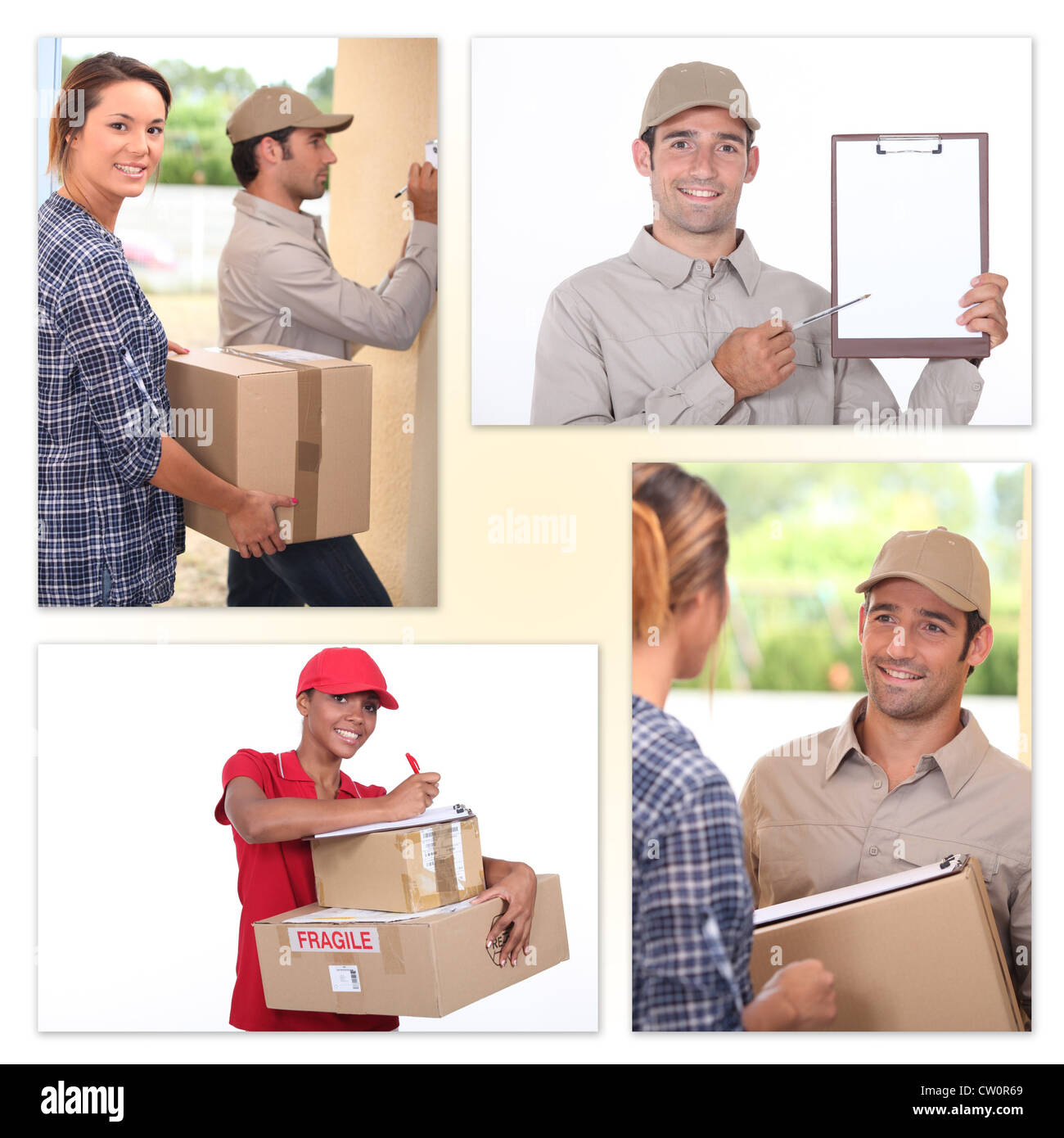 Japanese postman hi-res stock photography and images - Alamy