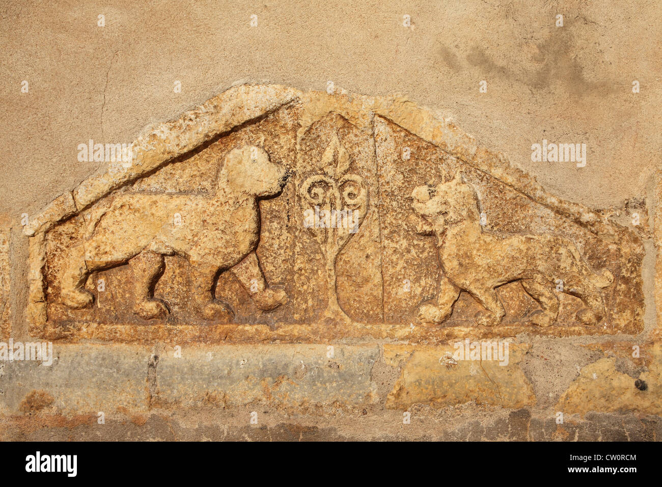Bas relief dog hi-res stock photography and images - Alamy