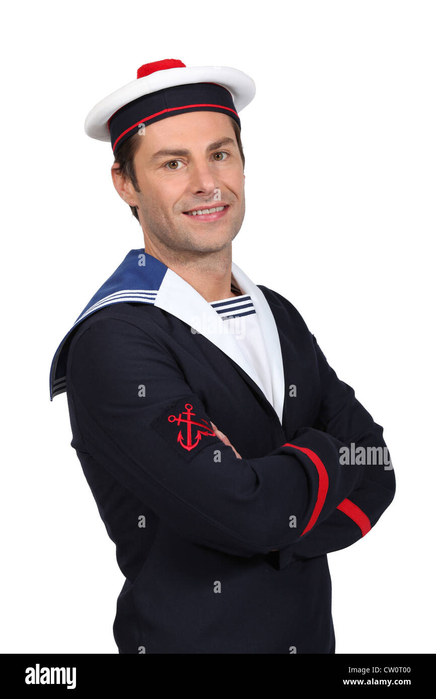 portrait of a sailor Stock Photo - Alamy