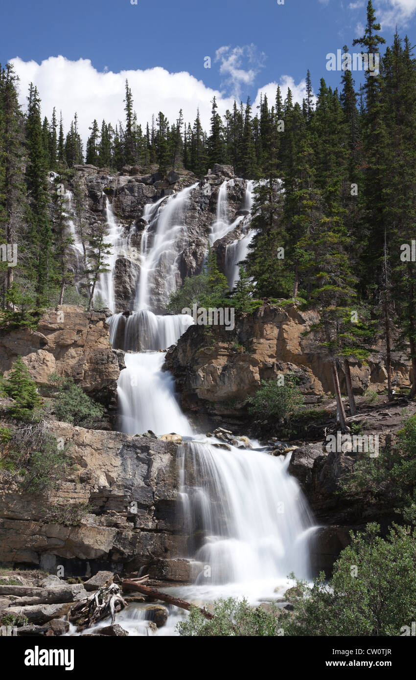 Tangle Falls in Jasper National Park in Canada Stock Photo - Alamy