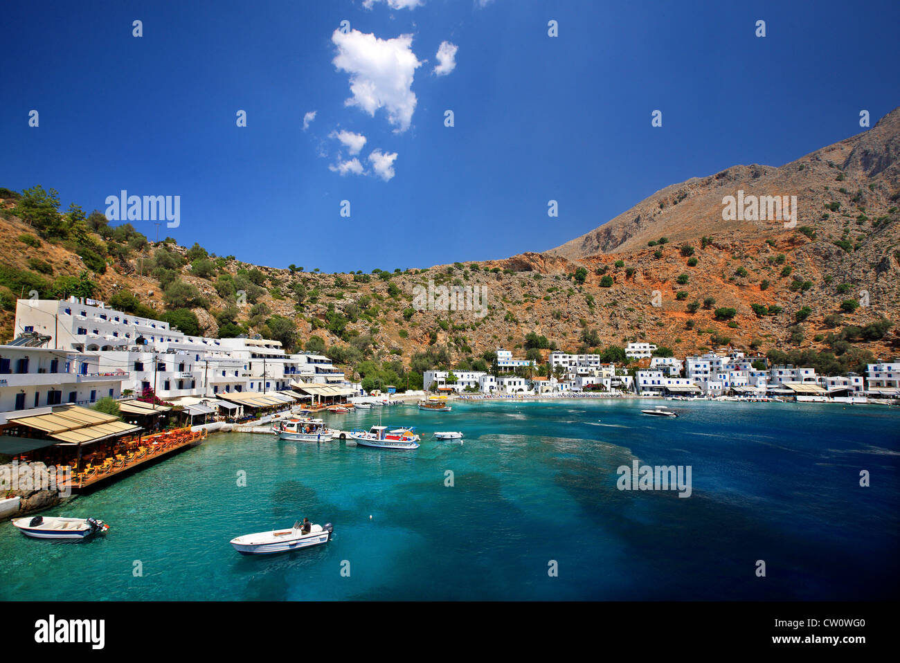 Loutro crete hi-res stock photography and images - Alamy