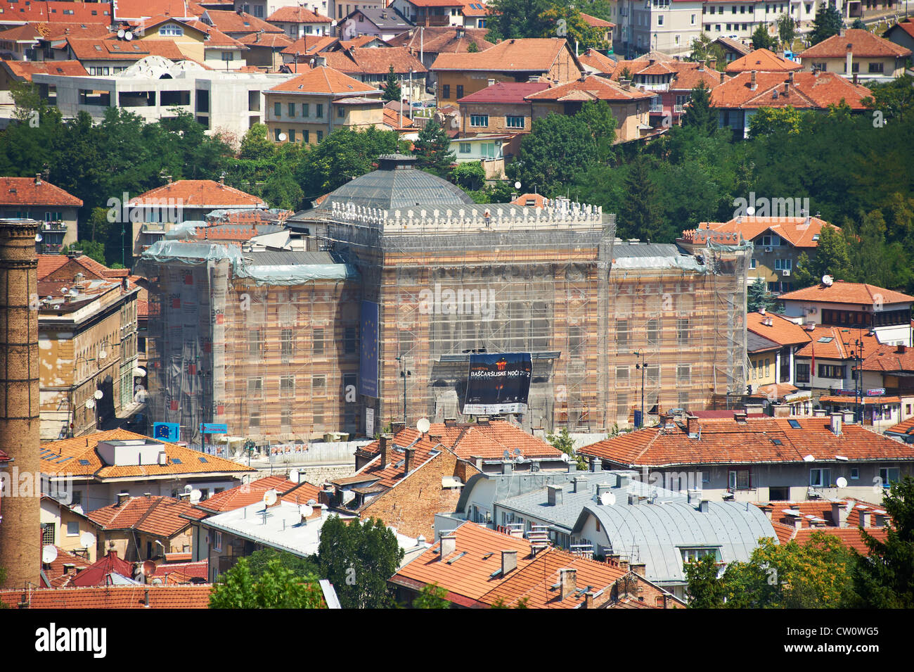 Old Town Hall, The National and University Library Austro-Hungarian ...