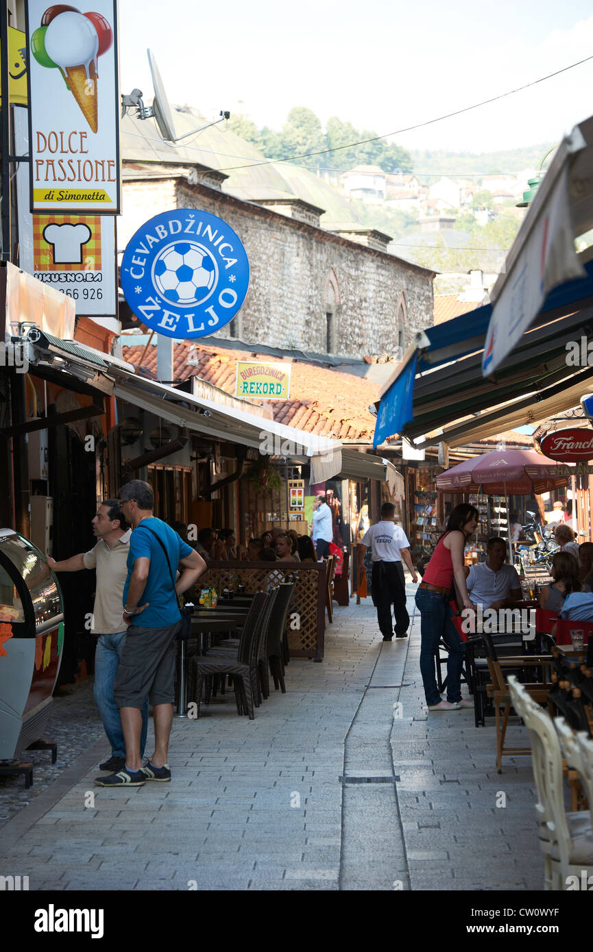 Baščaršija - Bashcharshiya the heart of old Sarajevo, Shops in the ...