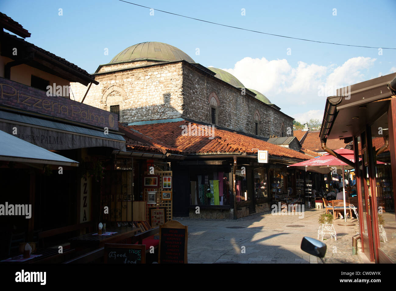 Baščaršija - Bashcharshiya the heart of old Sarajevo, Shops in the ...