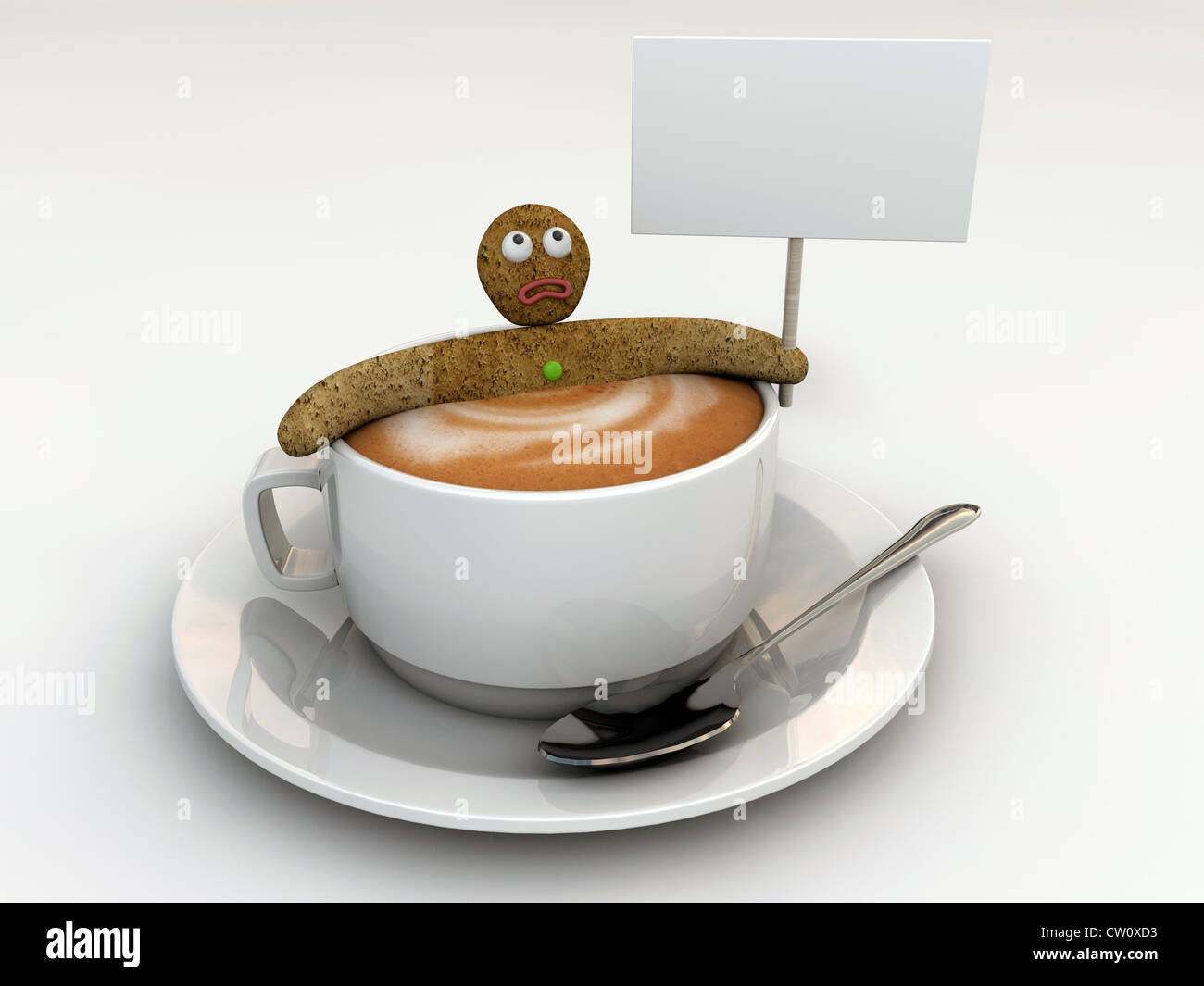 Greedy man spoon hi-res stock photography and images - Alamy