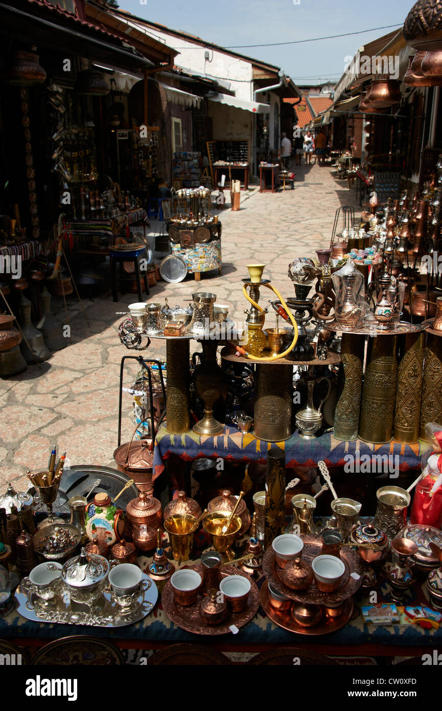 Baščaršija - Bashcharshiya the heart of old Sarajevo, Shops in the ...