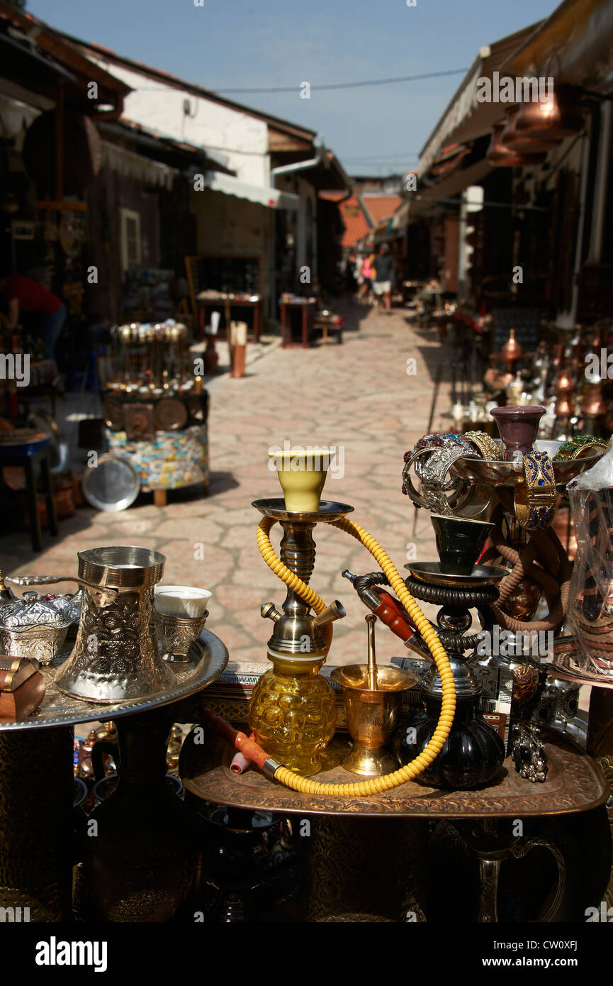 Baščaršija - Bashcharshiya the heart of old Sarajevo, Shops in the ...