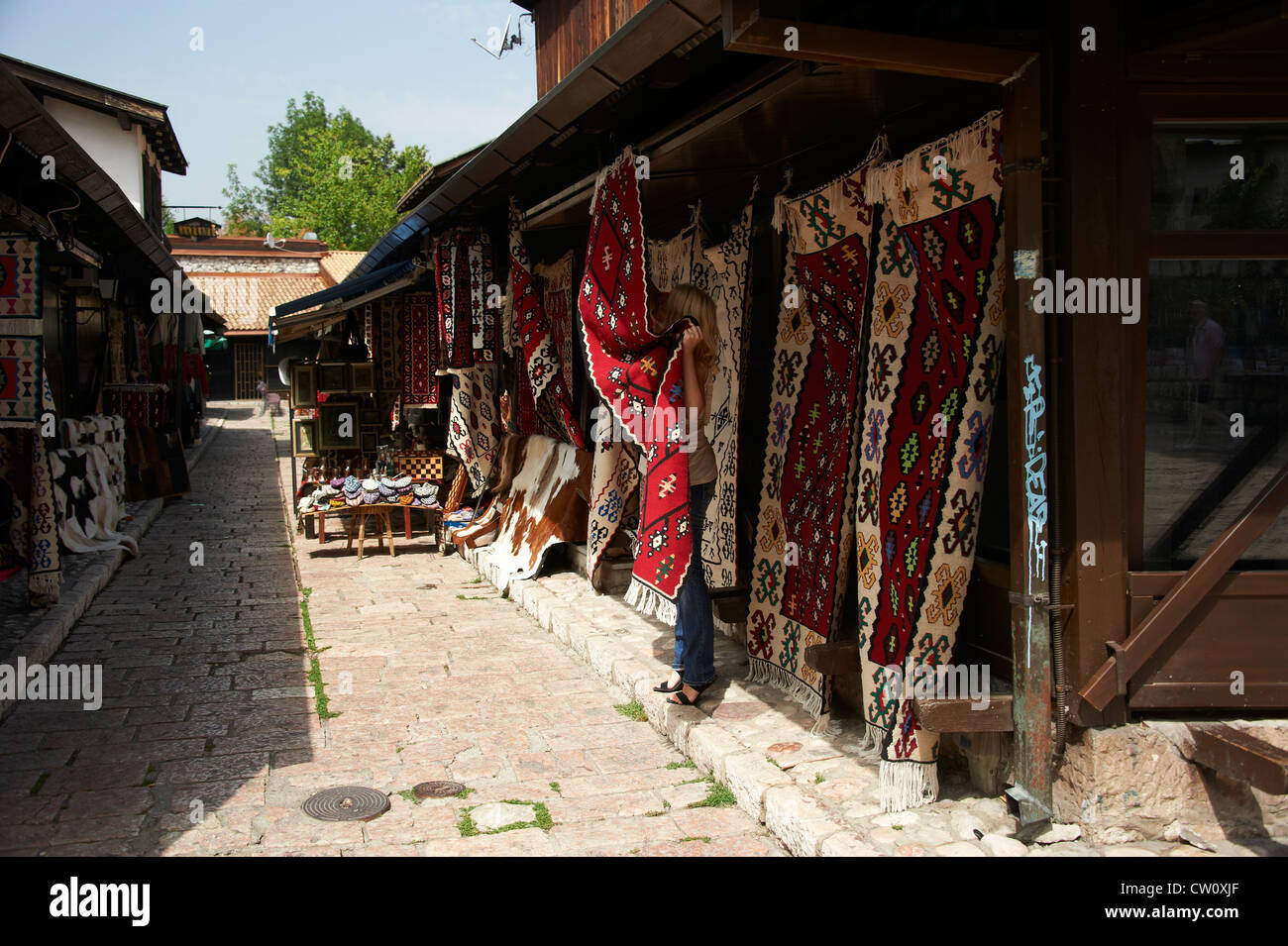 Baščaršija - Bashcharshiya the heart of old Sarajevo, Shops in the ...