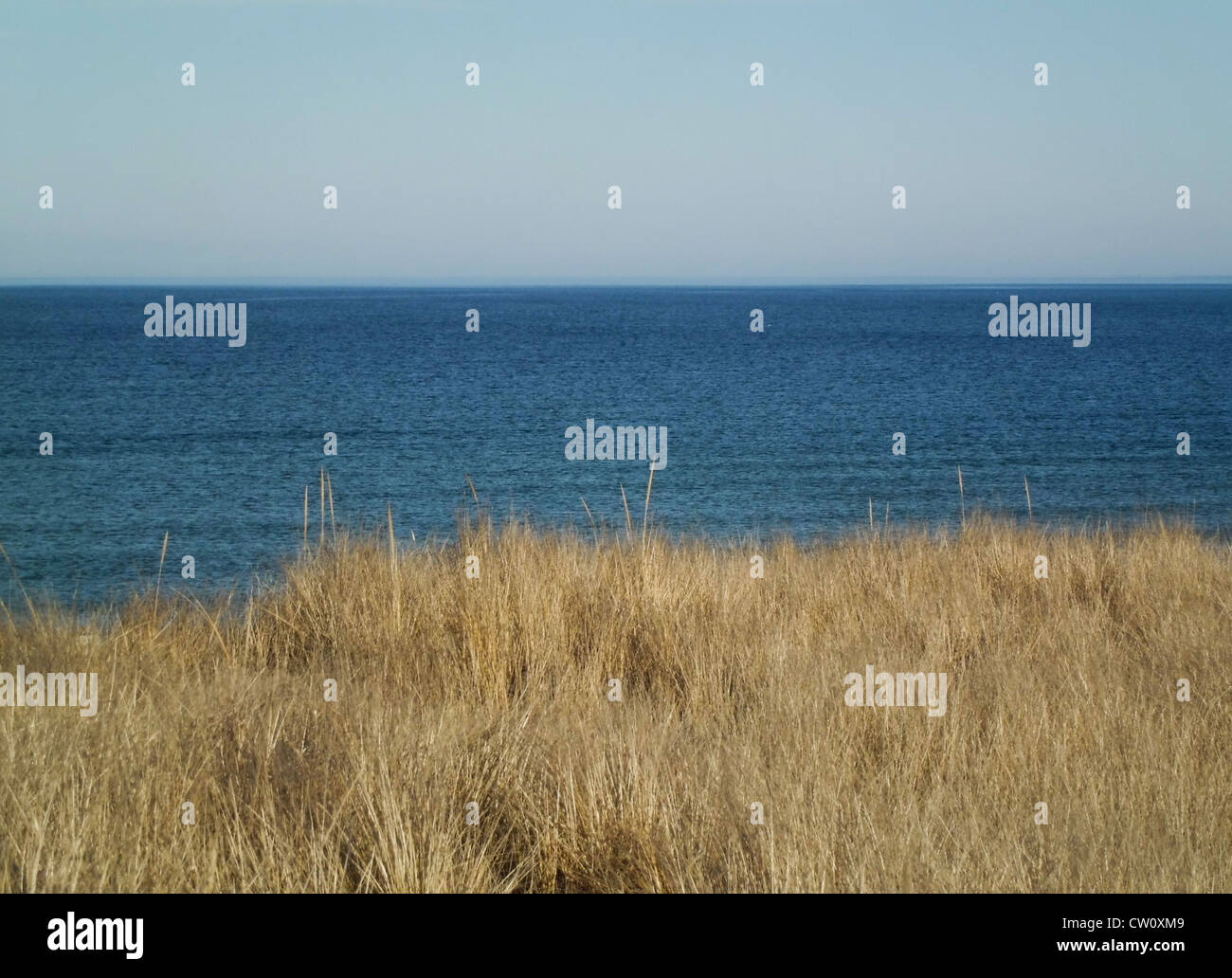 Ocean View From the Dunes Stock Photo - Alamy