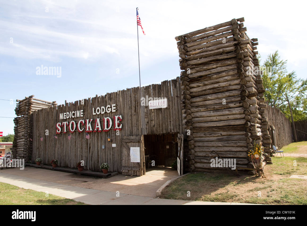 Stockade fort hi-res stock photography and images - Alamy