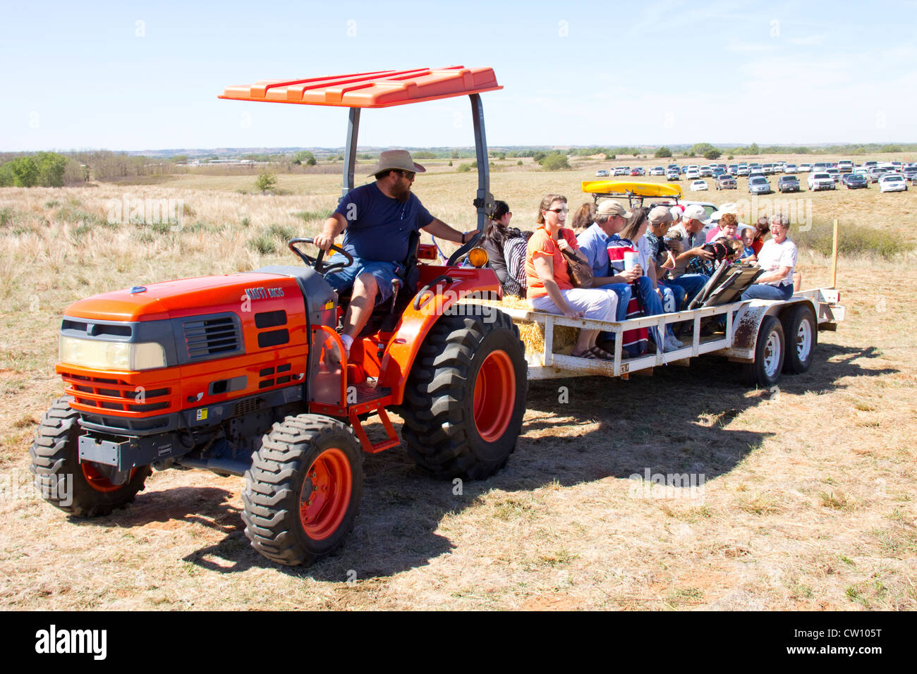 Kansas-style people-mover shuttles guests to Memorial Peace Park ...