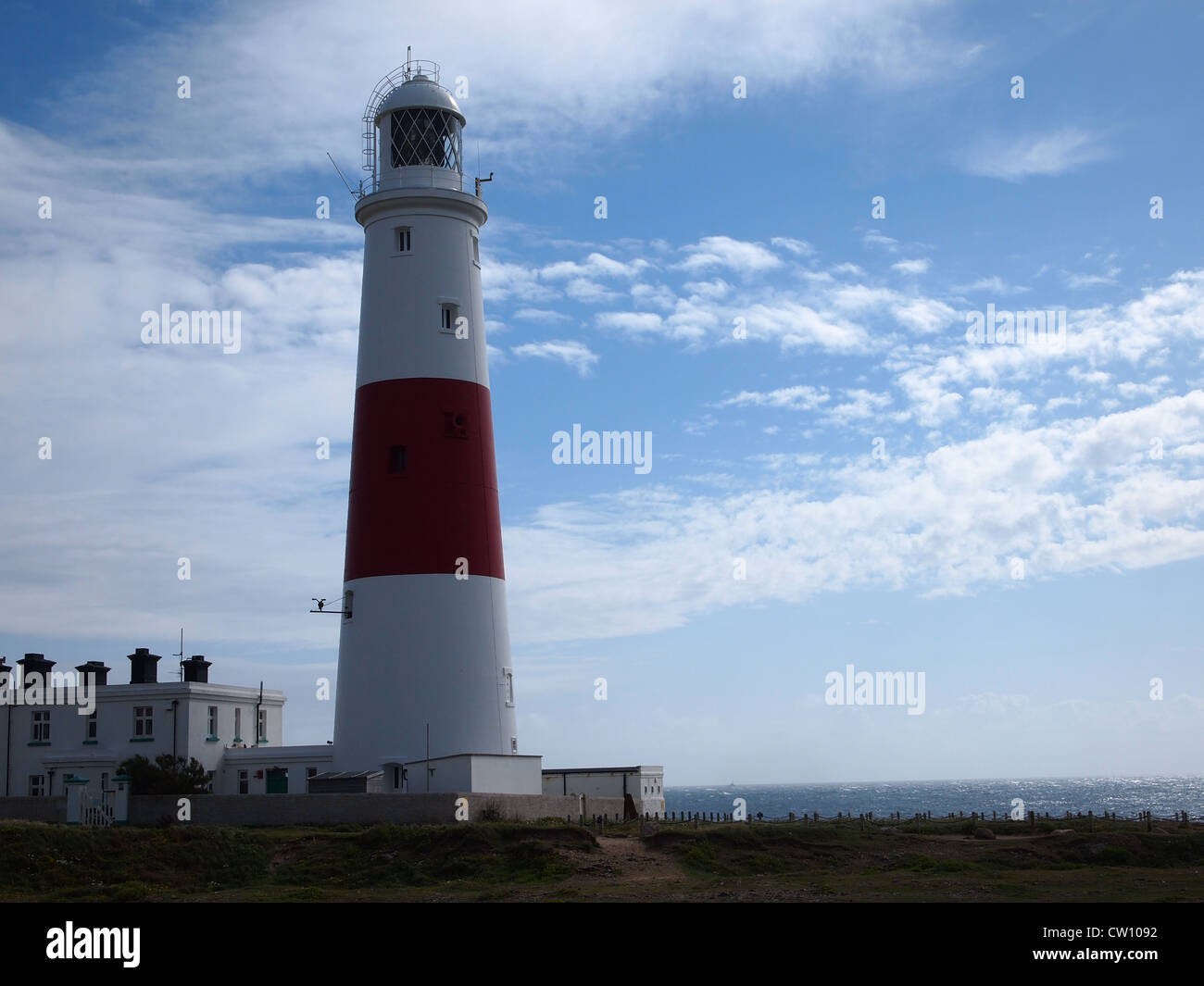 Portland Bill Lighthouse, Dorset England UK, Weymouth, seaside Stock ...