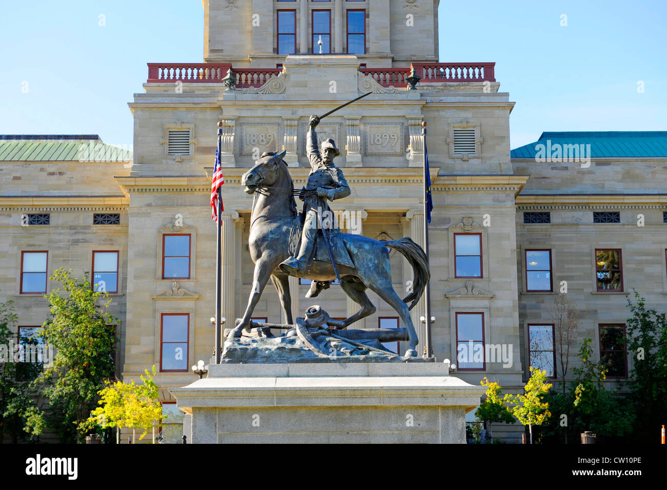 Thomas Francis Meagher Statue Montana State Capitol Building Helena MT ...
