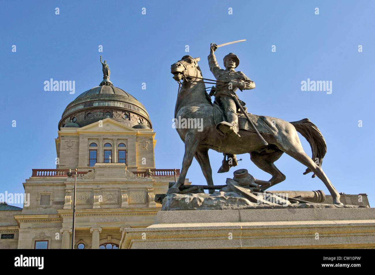Thomas Francis Meagher Statue Montana State Capitol Building Helena MT ...