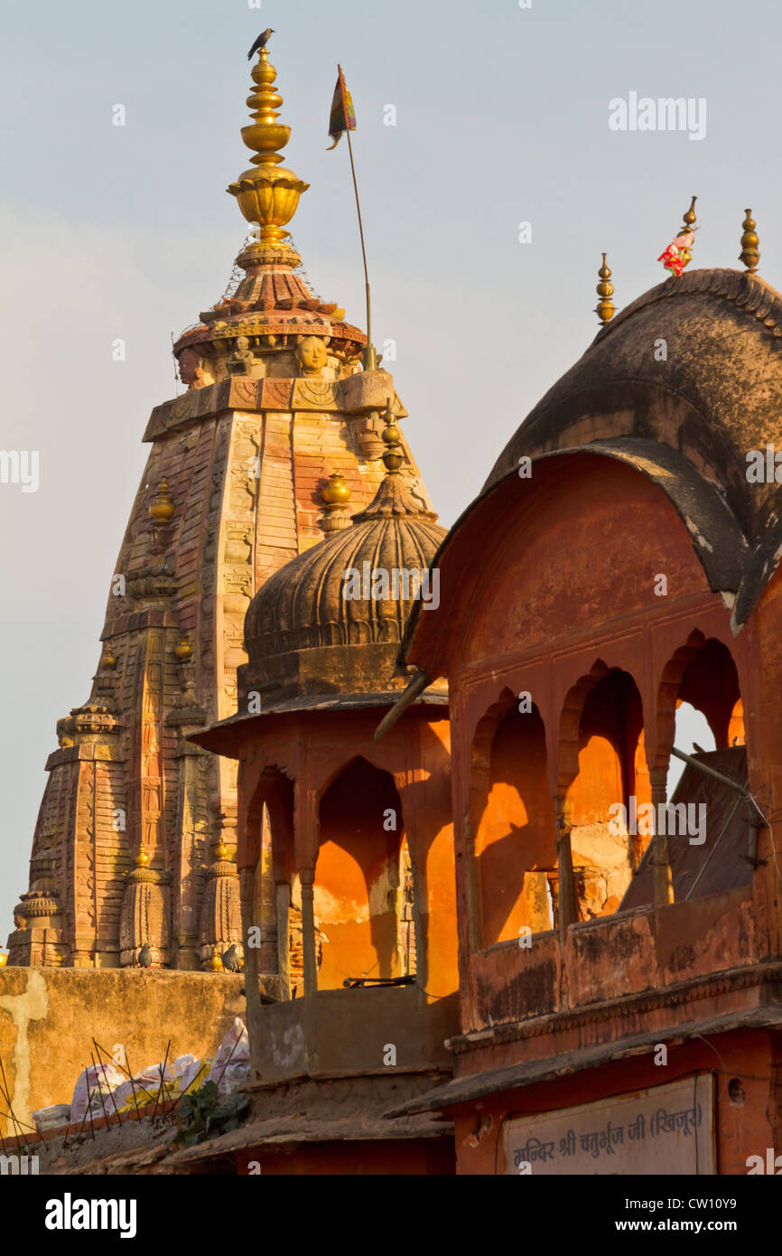 Temple near the Ramganj Square in Jaipur Stock Photo - Alamy