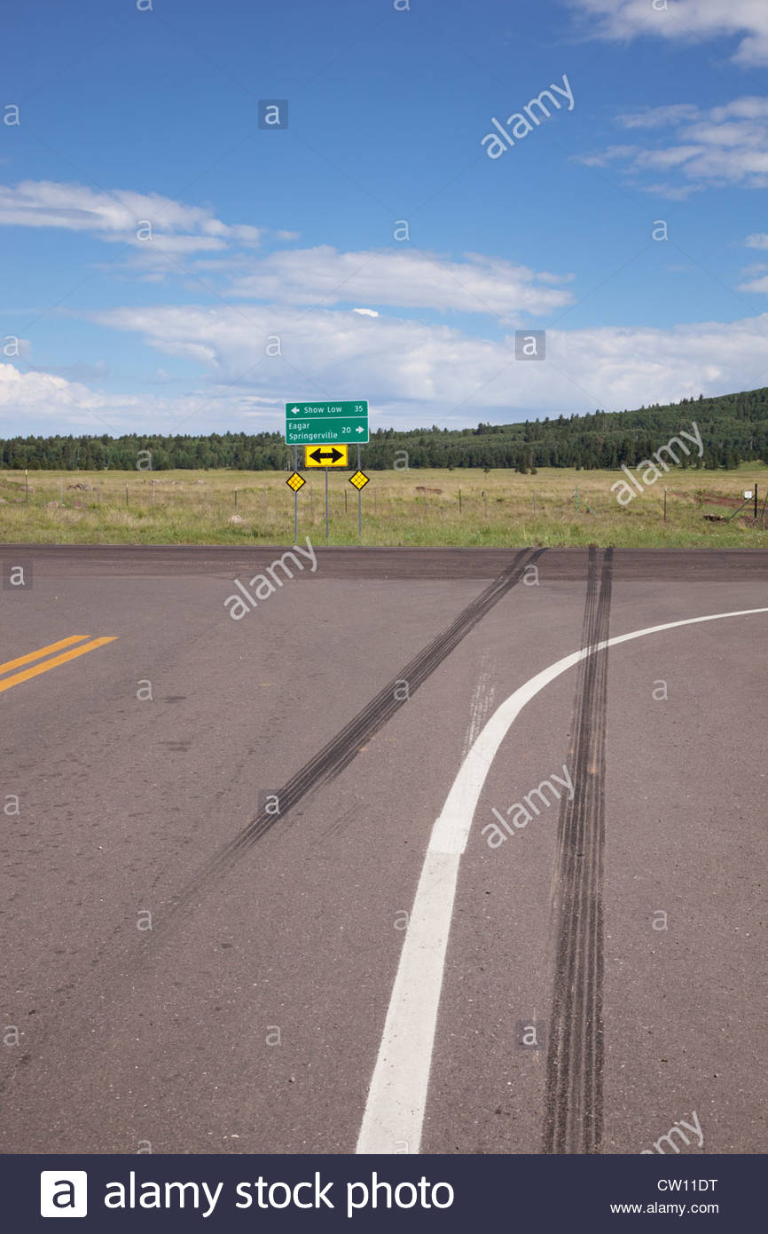 Skid Marks High Resolution Stock Photography and Images - Alamy