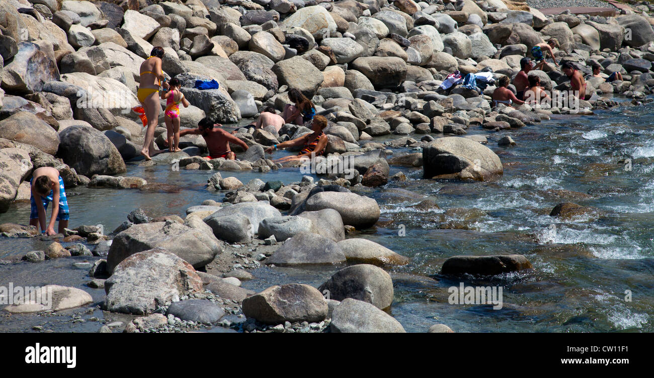 Chalk creek hot springs hi-res stock photography and images - Alamy